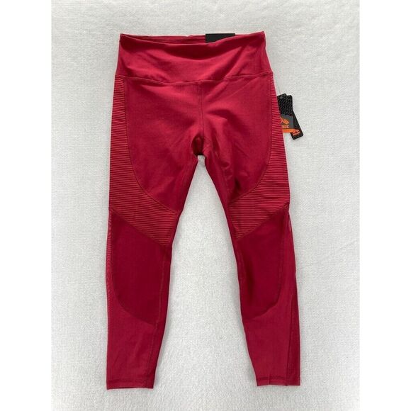 RBX | Pants & Jumpsuits | Rbx Active Leggings Womens Medium Red Stretch ...